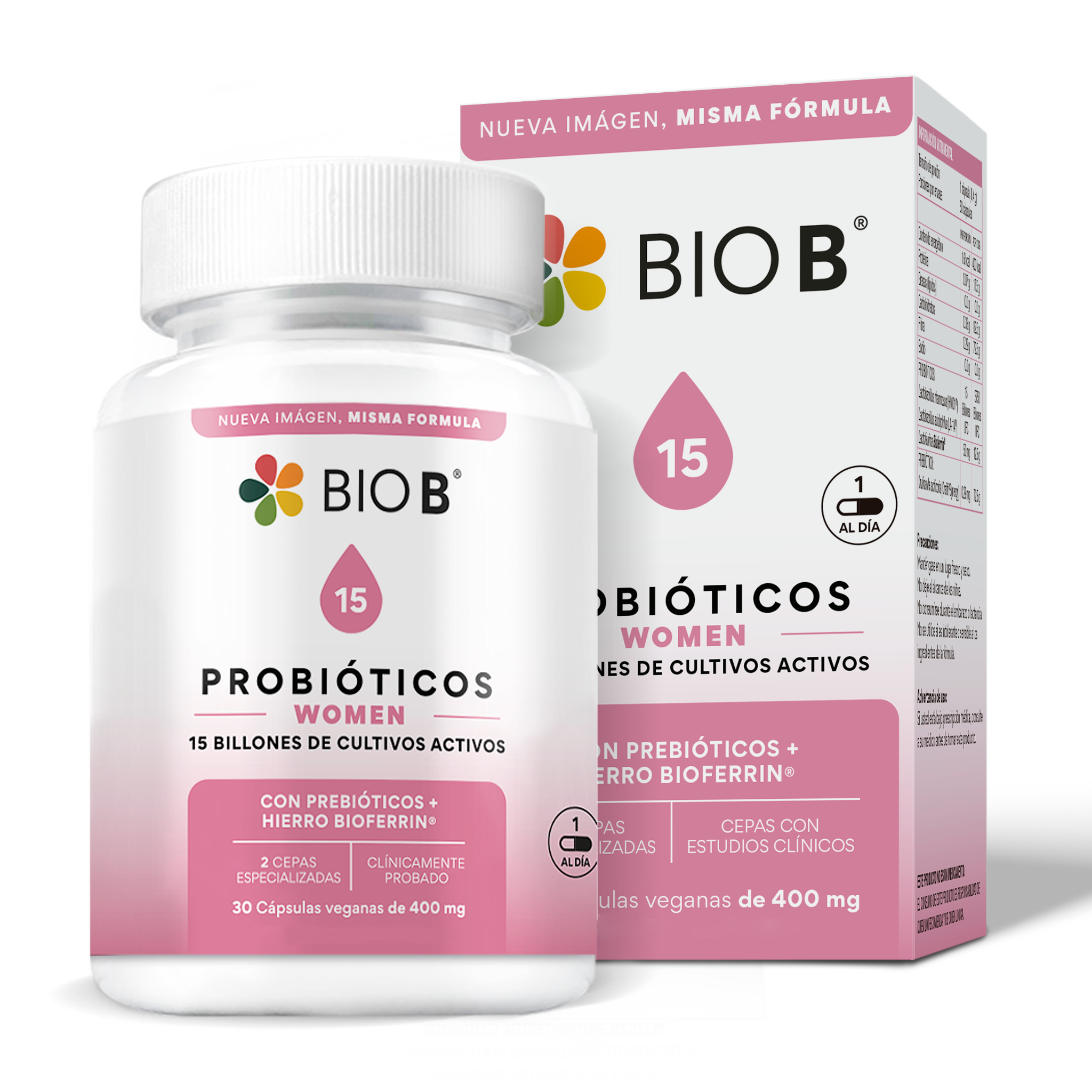 PROBIÓTICOS WOMEN – Bio B Suplementos