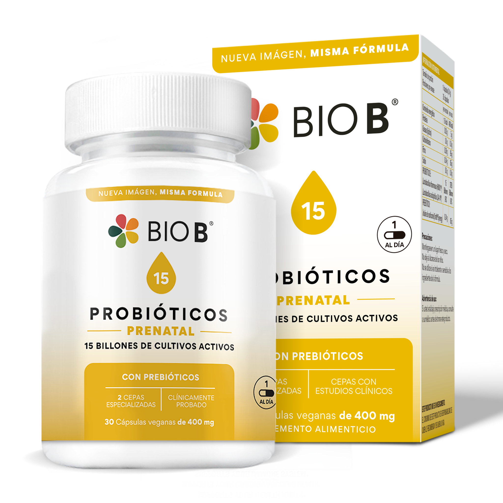 PROBIÓTICOS PRENATAL – Bio B Suplementos
